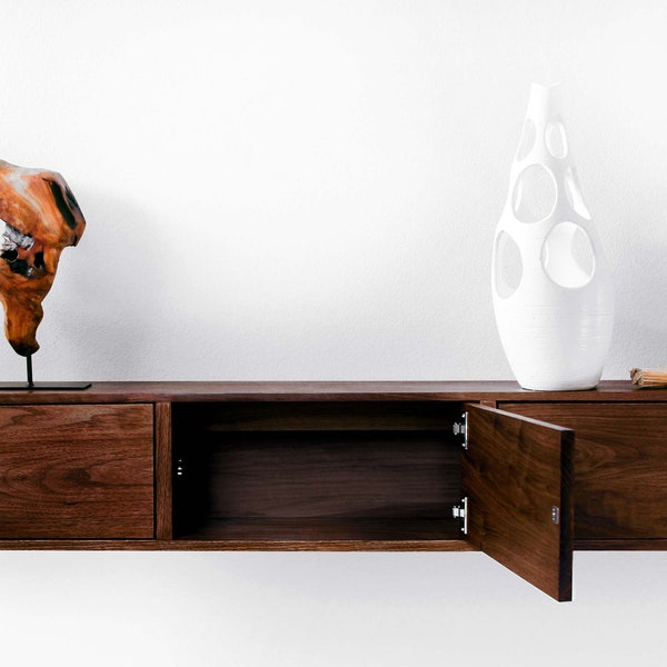 Floating Media Console - Etsy