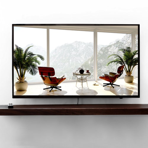 Solid Walnut Floating Media Console / Shelf / Bookshelf / TV - Etsy