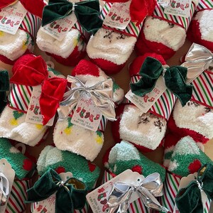 Christmas Holiday 2-pack Cozy Sock Gift Set - Etsy