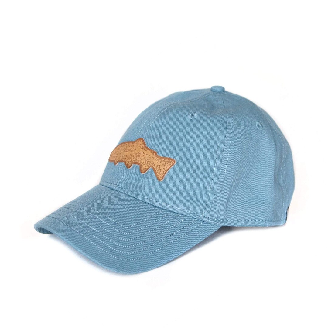Topo Fish Leather Patch Epic Hat - Etsy