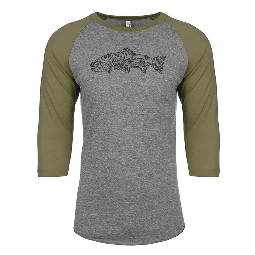 Topo Fish Raglans - Etsy