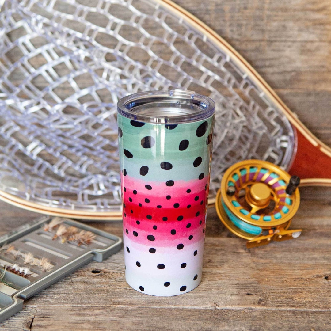 Rainbow Trout Tumbler 20oz - Etsy