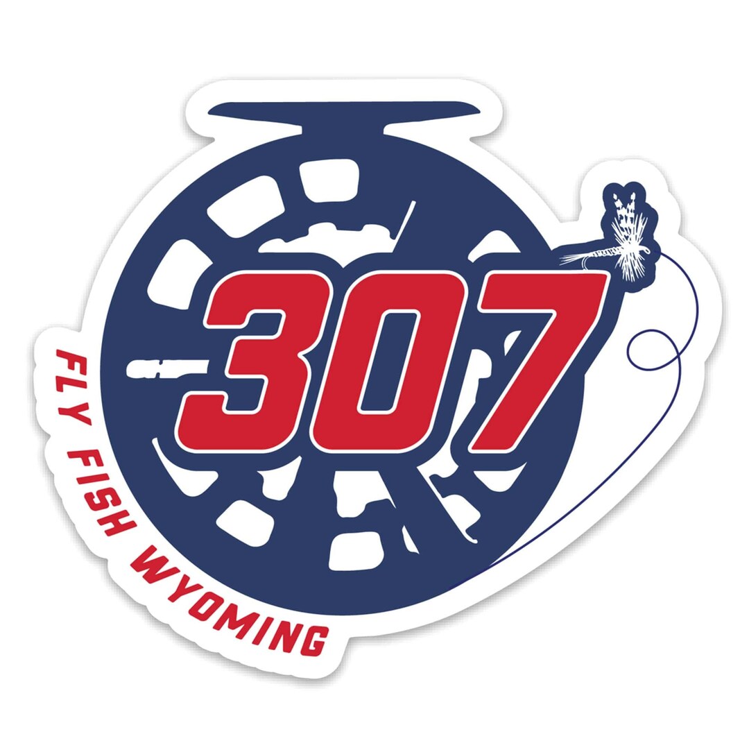 Reel 307 Sticker - Red, White & Blue - Etsy