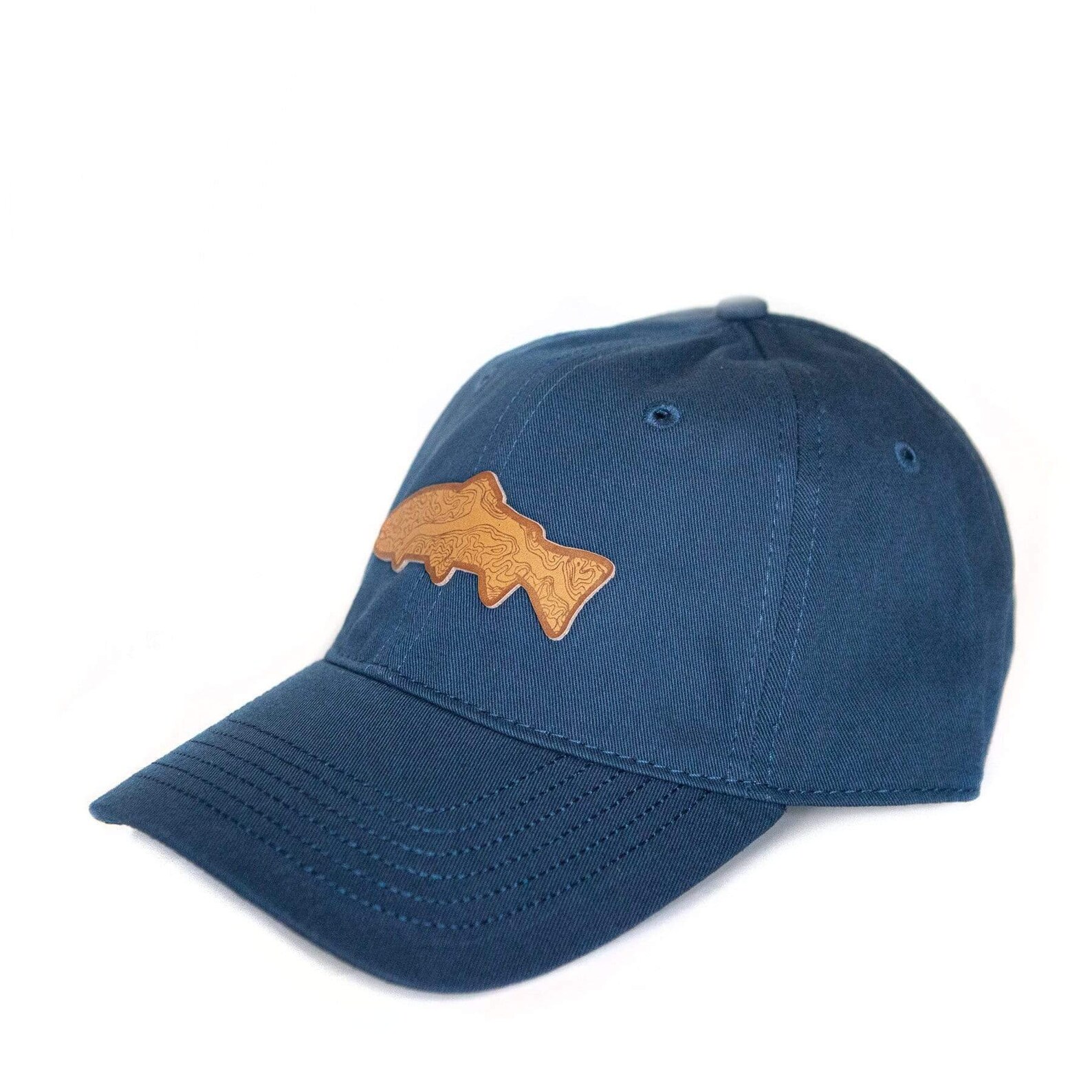 Topo Fish Leather Patch Epic Hat - Etsy
