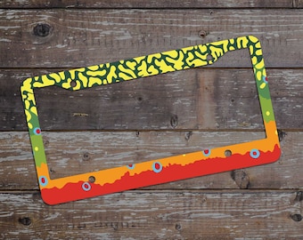 Brook Trout Skin License Plate Frame - Etsy
