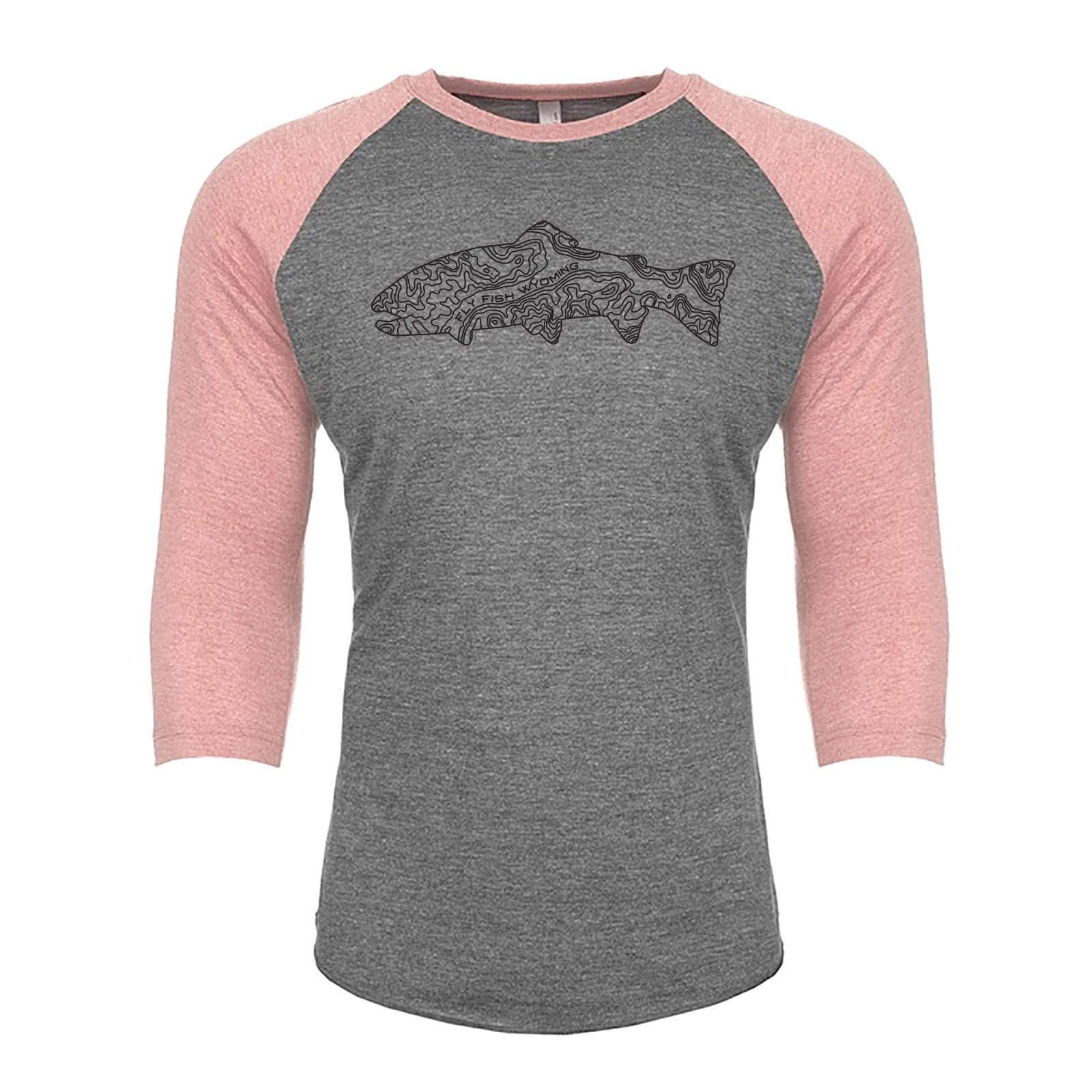 Topo Fish Raglans | Etsy