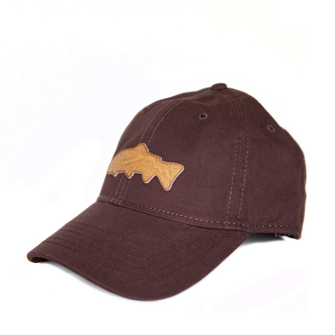 Topo Fish Leather Patch Epic Hat - Etsy