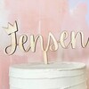 Sun ONE Cake Topper With Custom Name, First Birthday Decorations, 3D ...