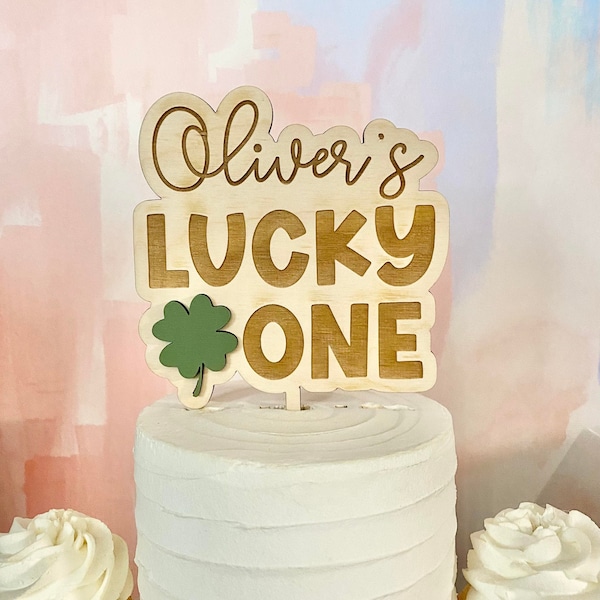 Lucky One Cake Topper - Etsy