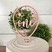 Balloon Cake Topper Boho Cake Topper First Birthday Cake - Etsy