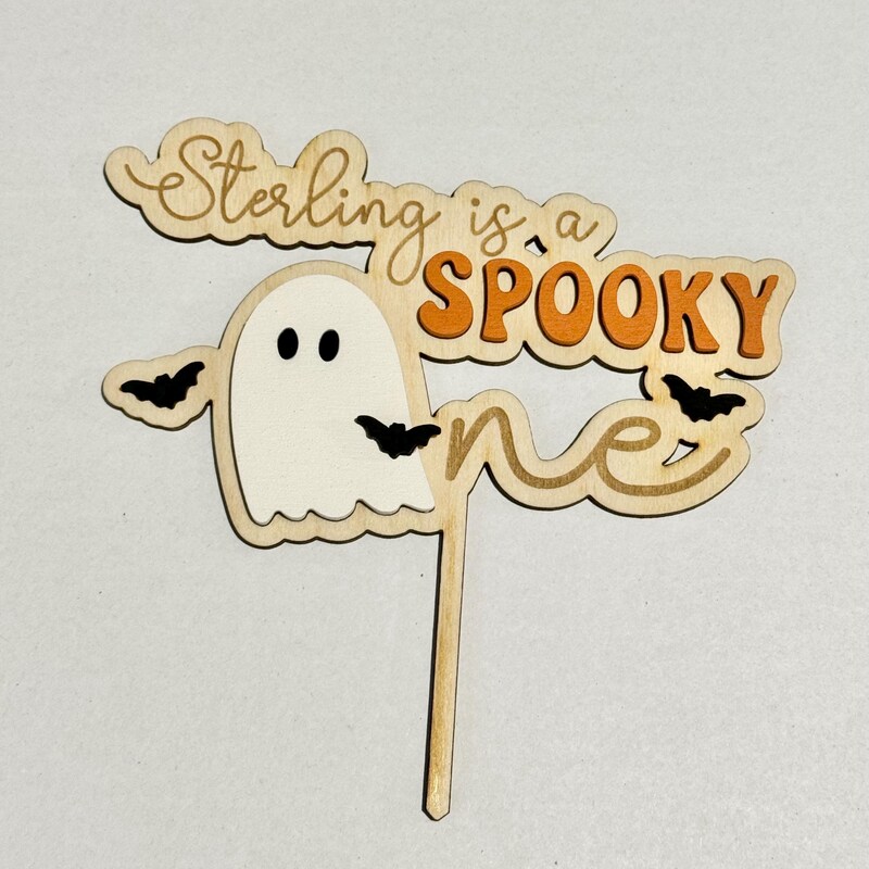 Cute Spooky Cake Toppers - Etsy