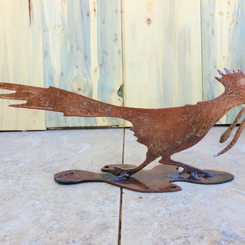 Metal Roadrunner / Yard Art / Handmade Sculpture / Southwest - Etsy