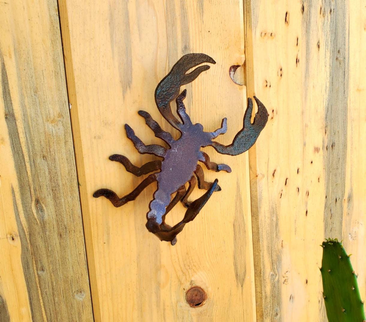 Iron Scorpion | Metal Art ~ 6" X 4.5" Iron Southwest Sonoran Desert ...