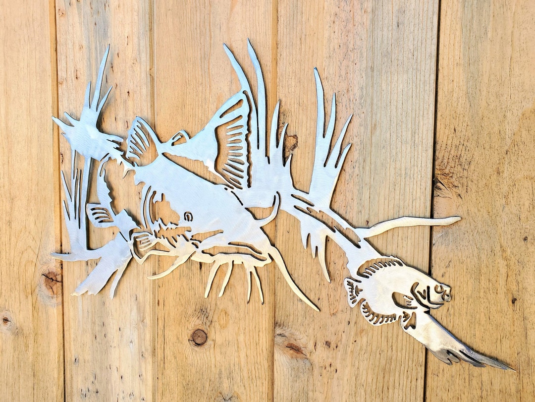 Iron Flathead Catfish | Metal Fish Art ~ Rusted Flat Wall Decor Yard ...