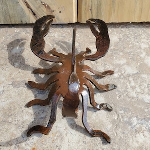 Iron Scorpion | Metal Art ~ 6" X 4.5" Iron Southwest Sonoran Desert ...