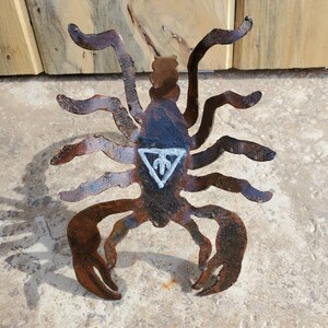 Iron Scorpion | Metal Art ~ 6" X 4.5" Iron Southwest Sonoran Desert ...