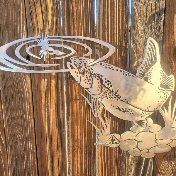 Metal Fish Art - Etsy