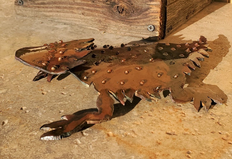 Iron Horny Toad Horned Lizard | Metal Art ~ Southwest Sonoran Desert ...