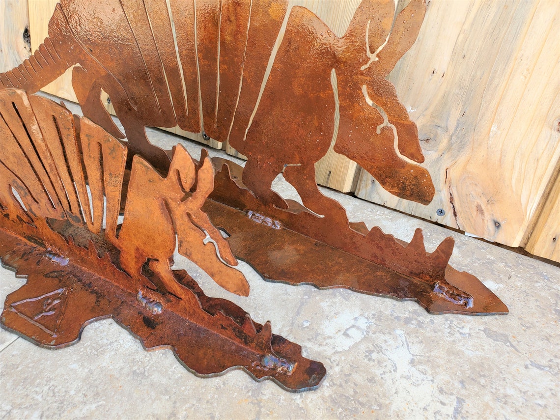Iron Armadillo on Base | Metal Yard Art ~ Texas Southwest Sonoran ...