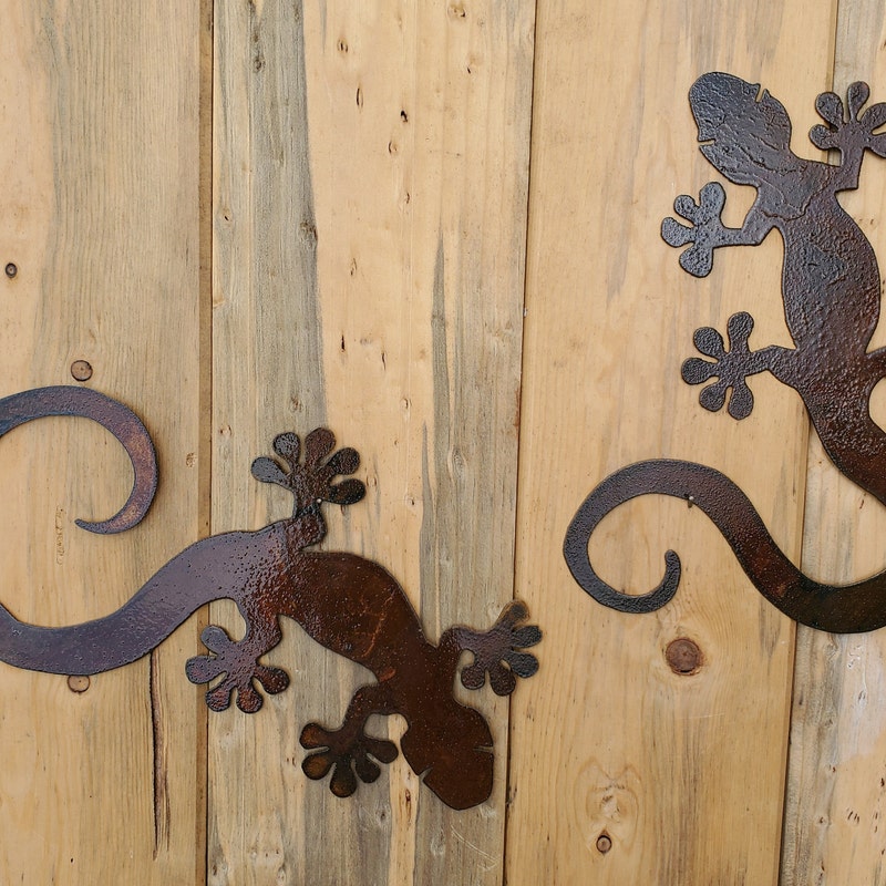 Gecko Wall Hanging - Etsy