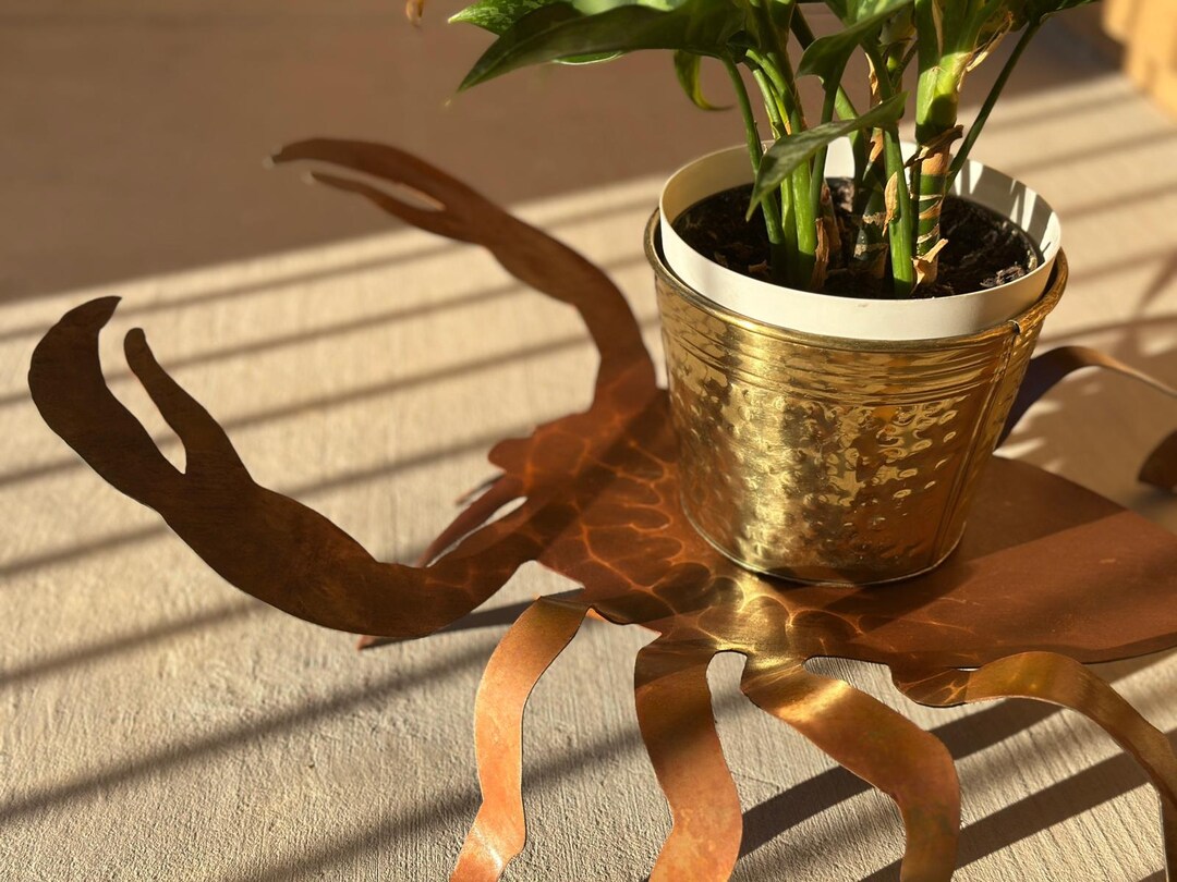 Iron Scorpion Pot Holder Planter | Metal Yard Art ~ Garden Southwest ...