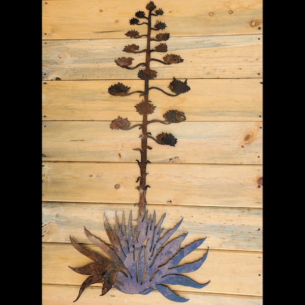 Metal Agave Yard Art - Etsy