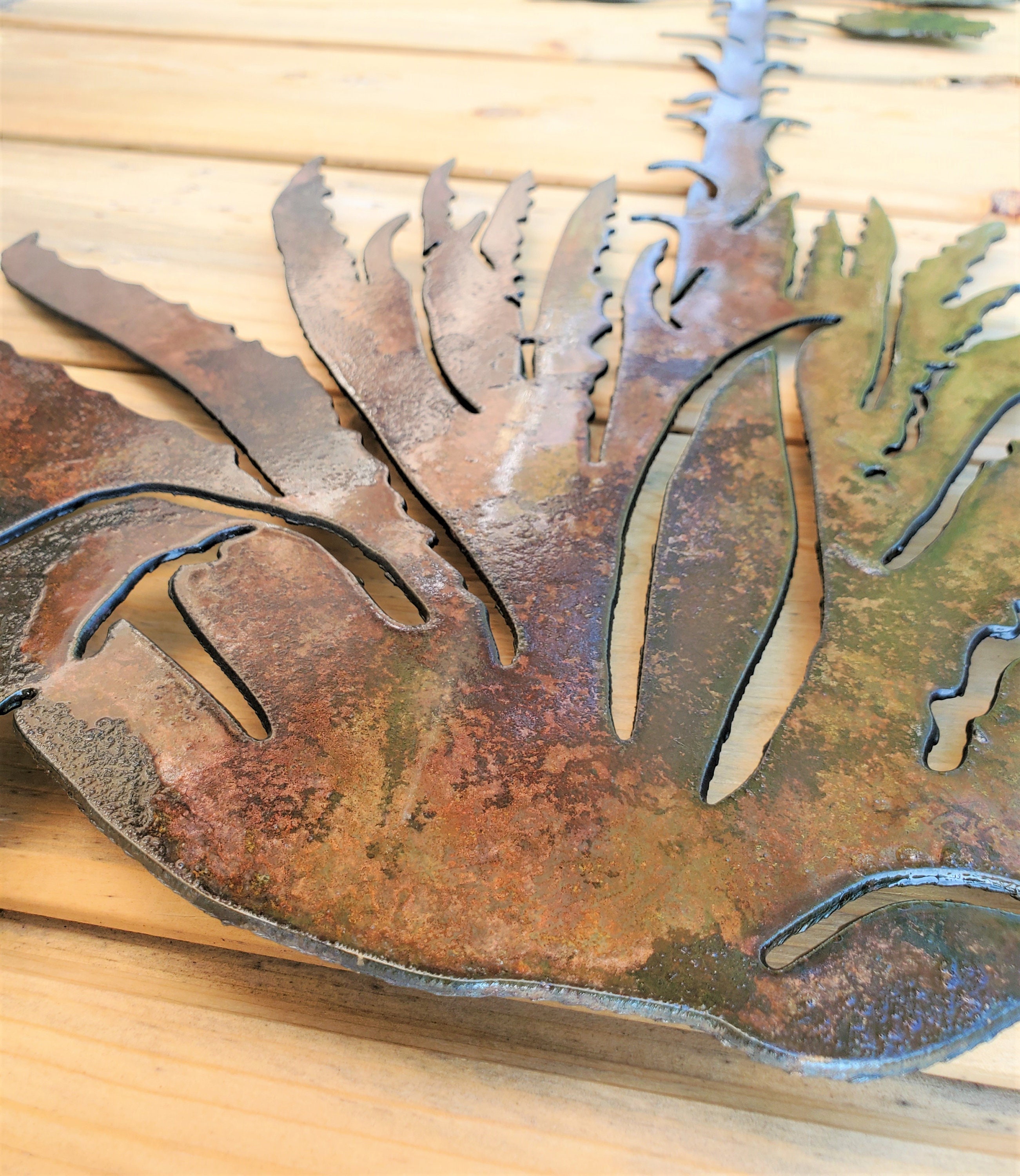 Iron Agave Yucca Metal Wall Art Rusted Southwest Sonoran - Etsy
