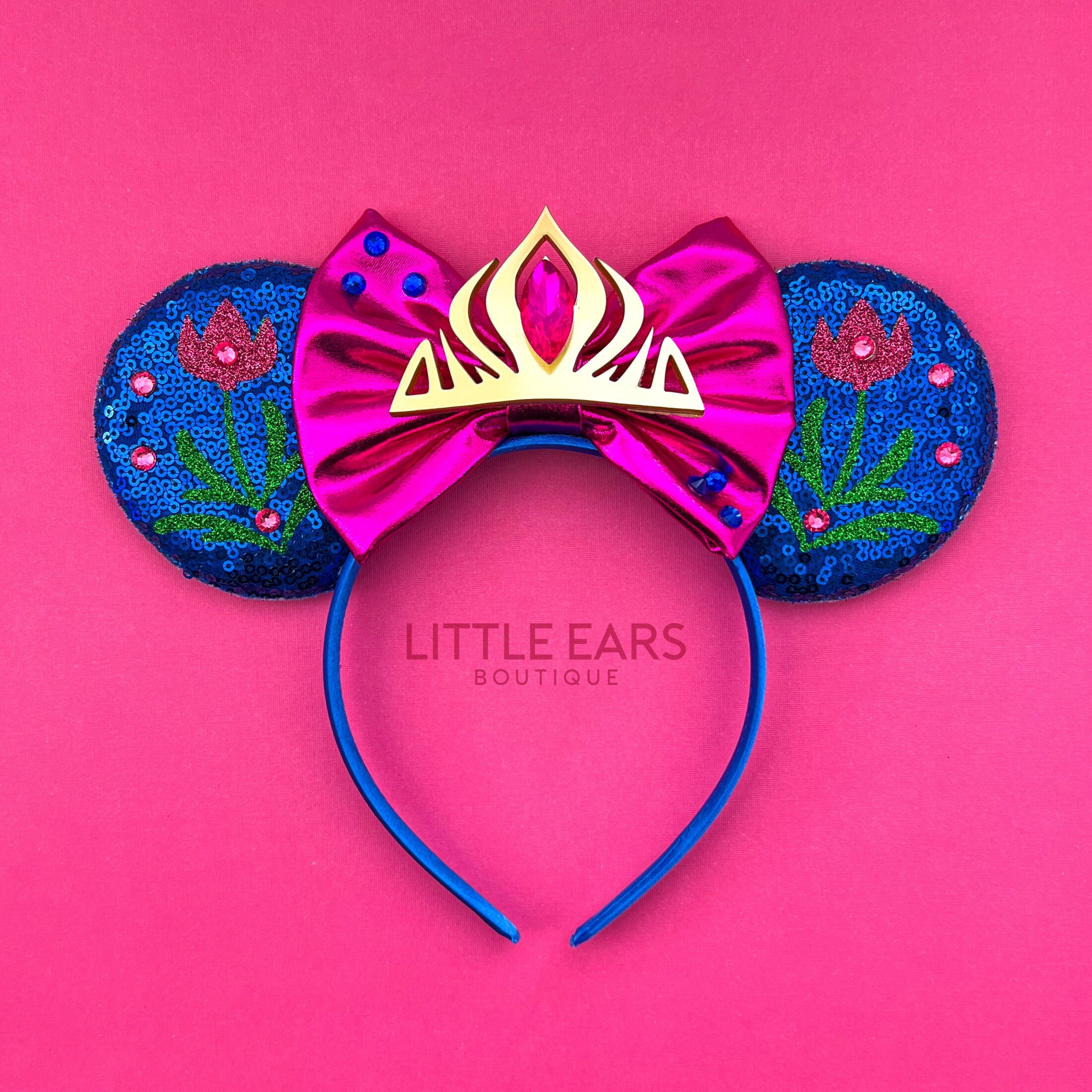 Disney Ears Anna Ears Frozen Ears Anna Mickey Ears Frozen Etsy