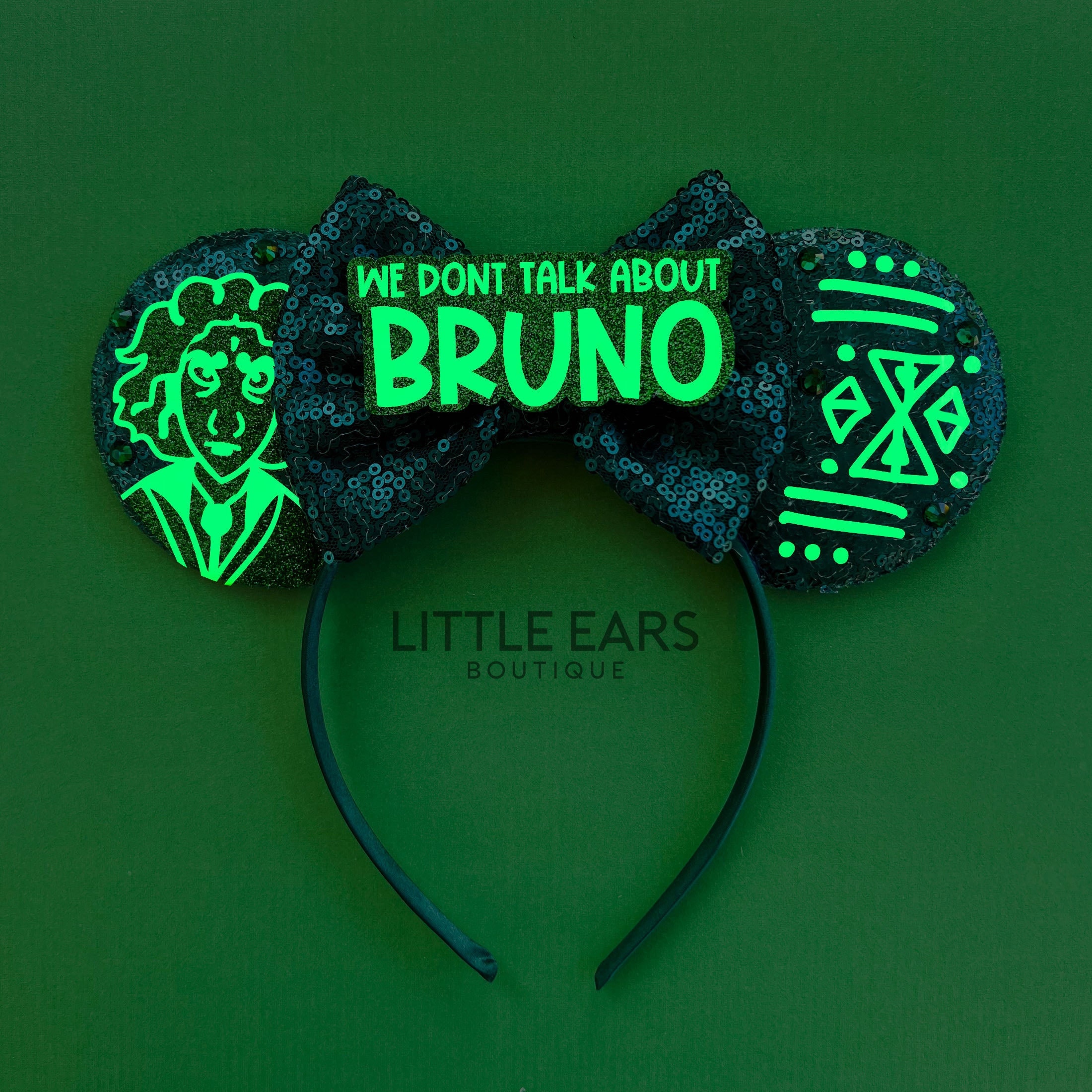 Bruno Mickey Ears Encanto Mouse Ears Characters Ears Minnie - Etsy ...