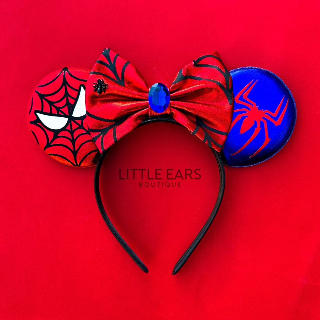 Spiderman Ears Spider Mickey Ears Super Hero Ears Heroes - Etsy