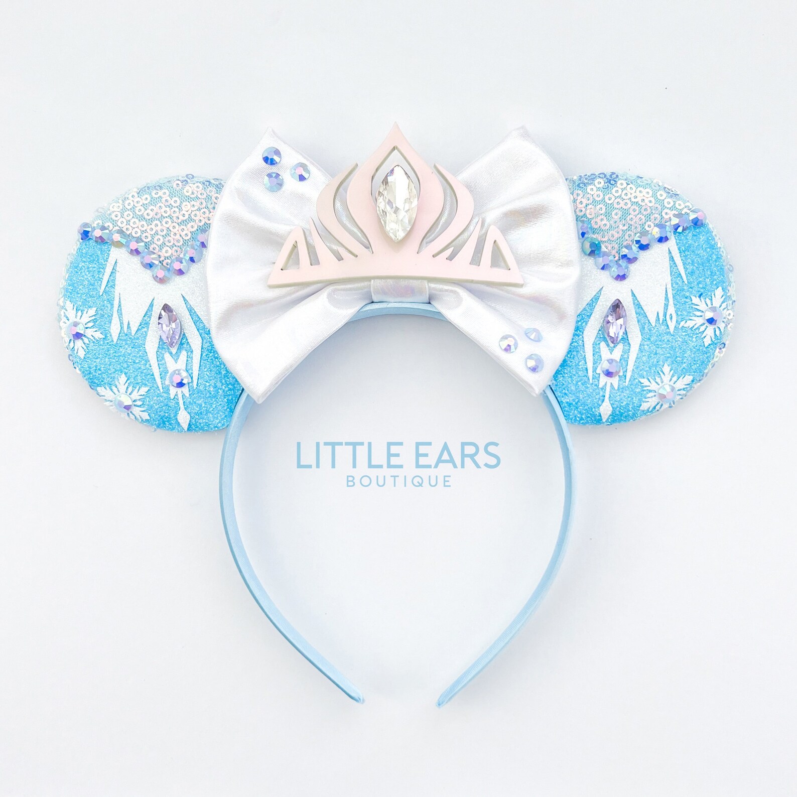 Disney Ears Elsa Ears Frozen Ears Elsa Mickey Ears Frozen - Etsy