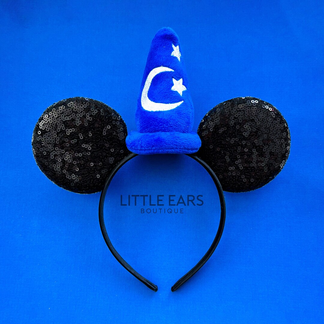 Mickey Ears Mickey Ears Sorcerer Mickey Hat Ears Magic Ears - Etsy
