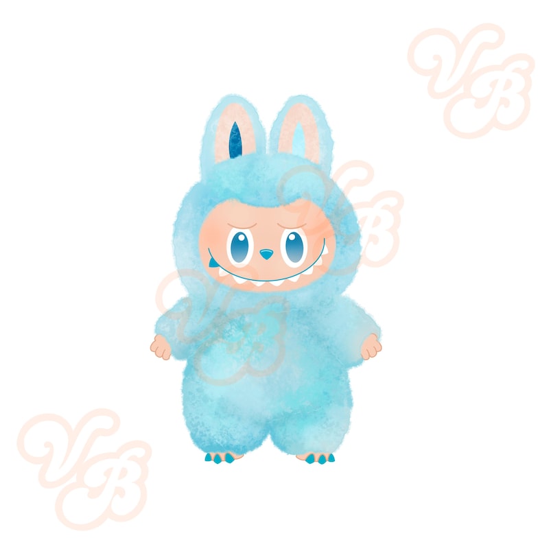 Tie Dye Labubu - Etsy