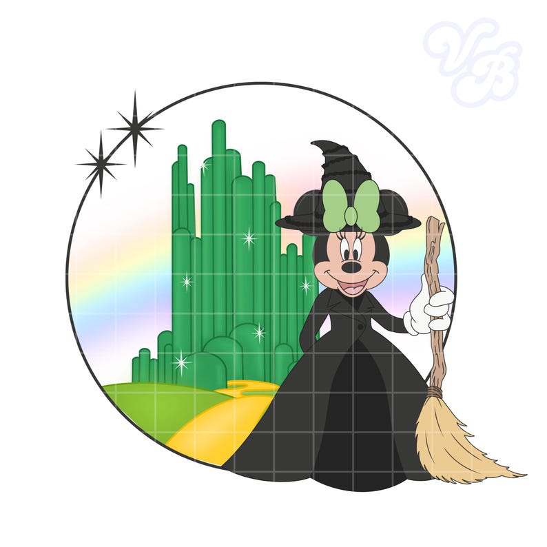 Wicked for Gold, Glinda, Elphaba, Daisy Duck, Minnie Mouse, Heart ...