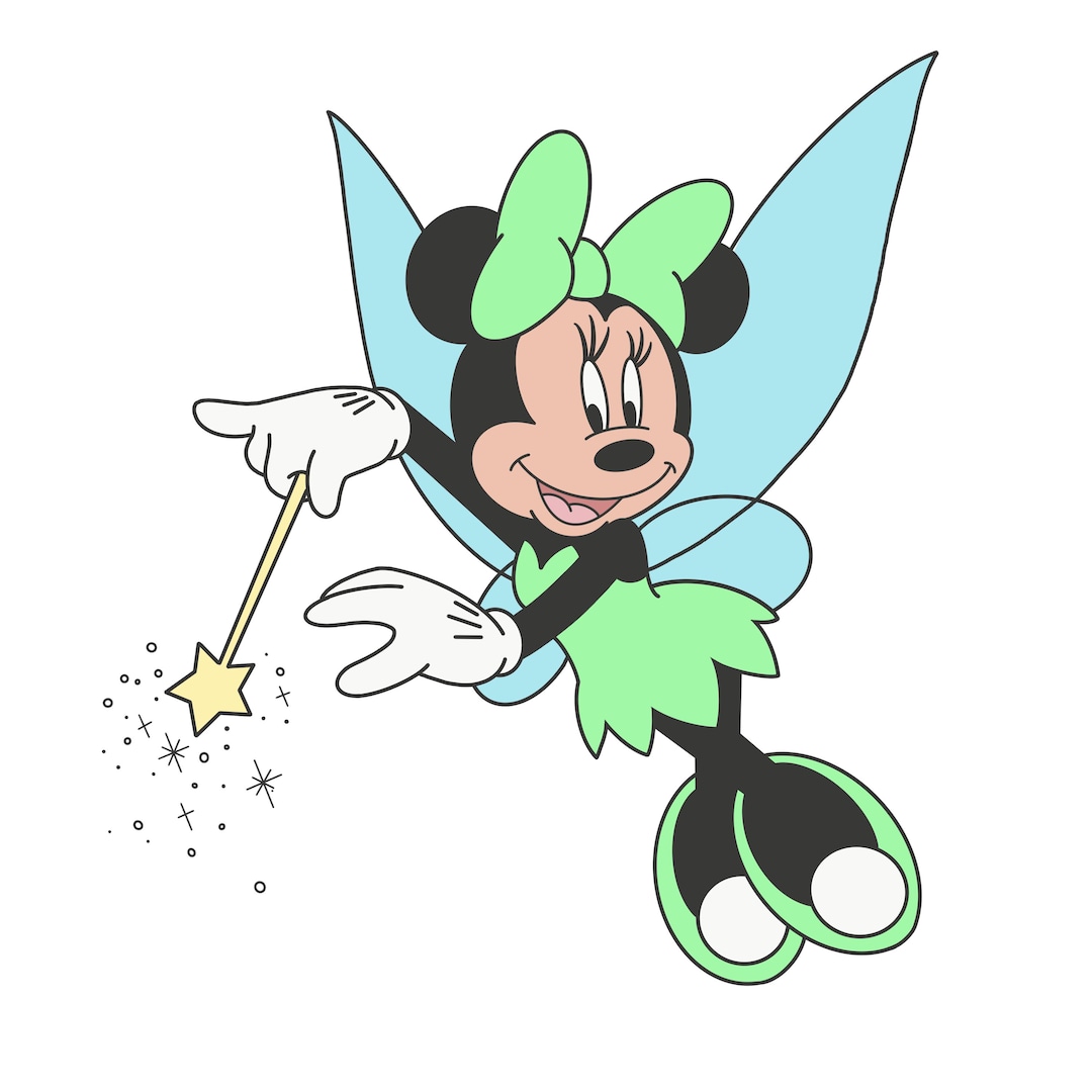 Minnie Mouse Tinker Bell PNG, Sublimation, Mickey Mouse,disney ...