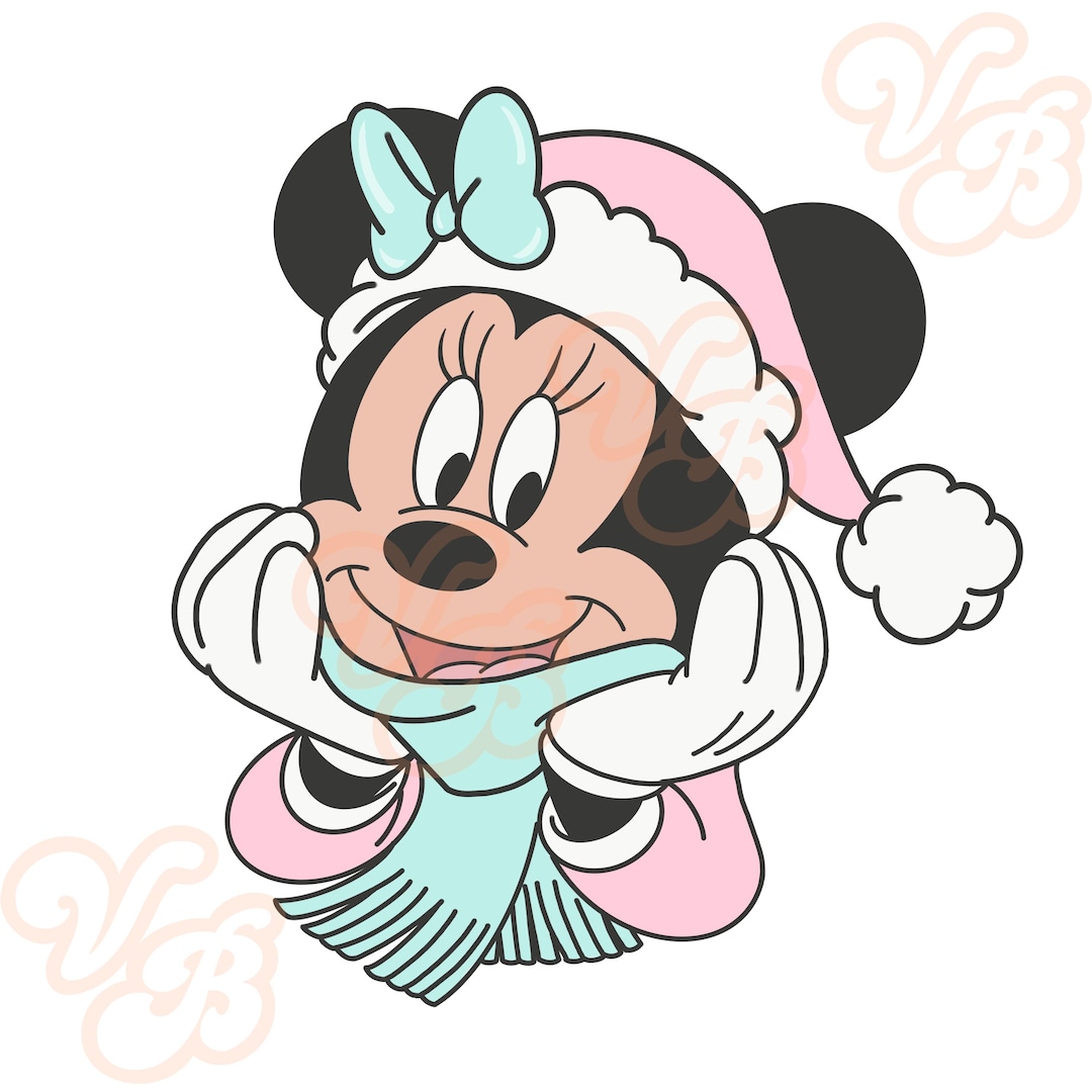 Minnie Scarf Sublimation, Minnie Mouse, Disney, Mickey Mouse, PNG ...