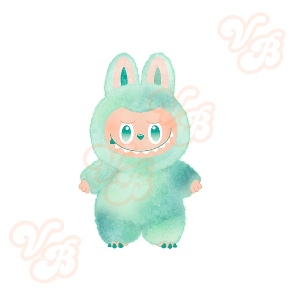 Tie Dye Labubu - Etsy