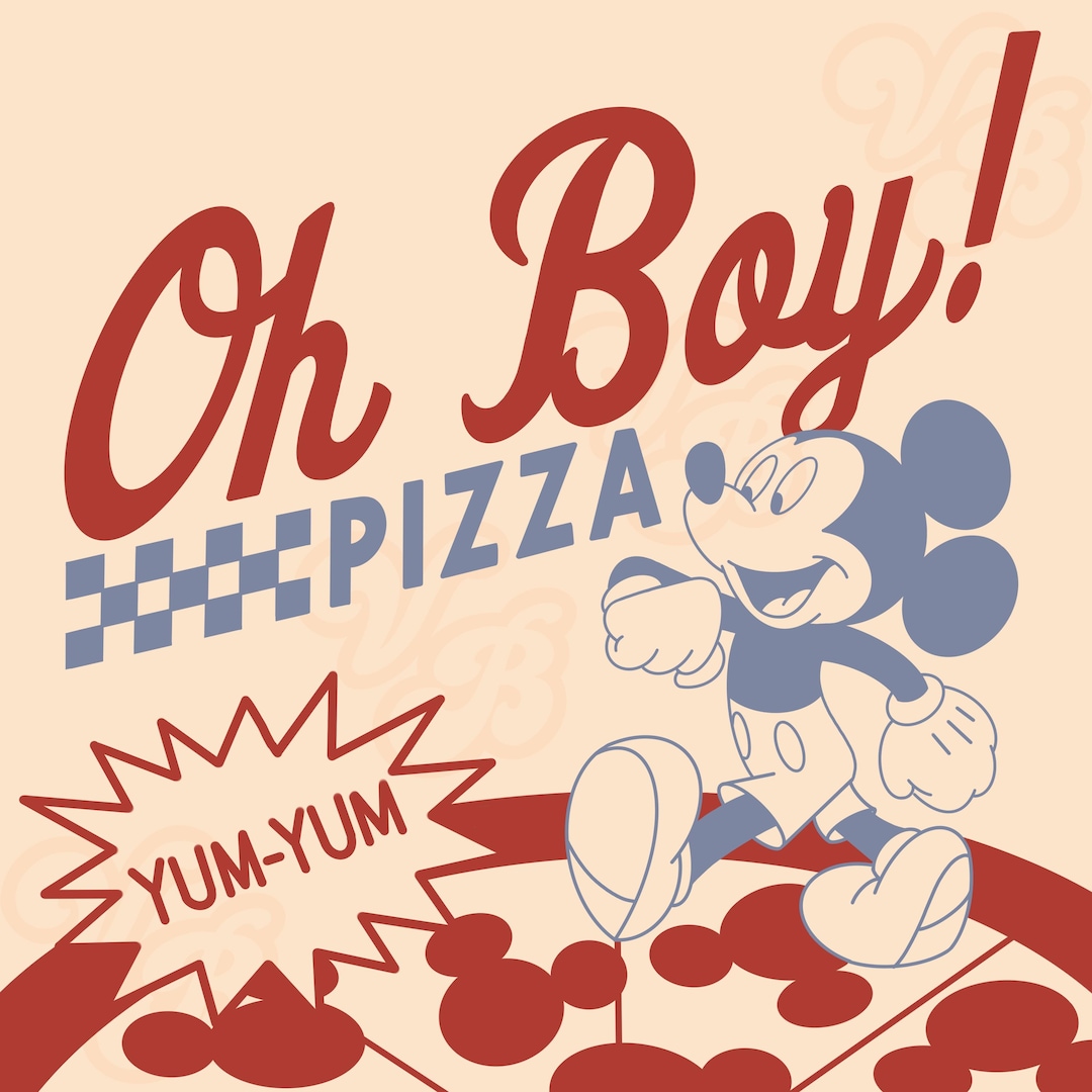 Pizza Box, Mickey Mouse, Park Food, Treats, Sweets, Ice Cream, Churro ...