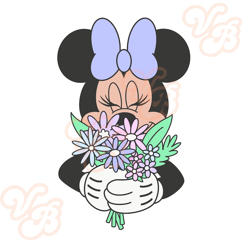 Mickey Mouse Flower Bouquet - Etsy