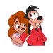 Max, Roxanne, Goofy, Mickey Minnie Mouse, Tshirt, Sweatshirt Pink PNG ...