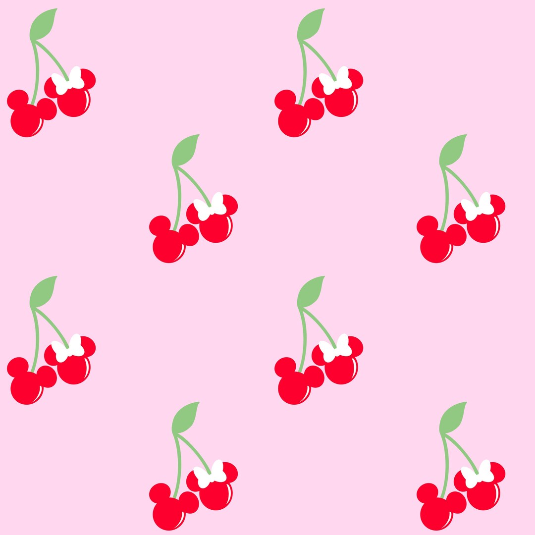 Cherries, Cherry, Seamless Pattern, Repeating Pattern, Summer, Girly ...