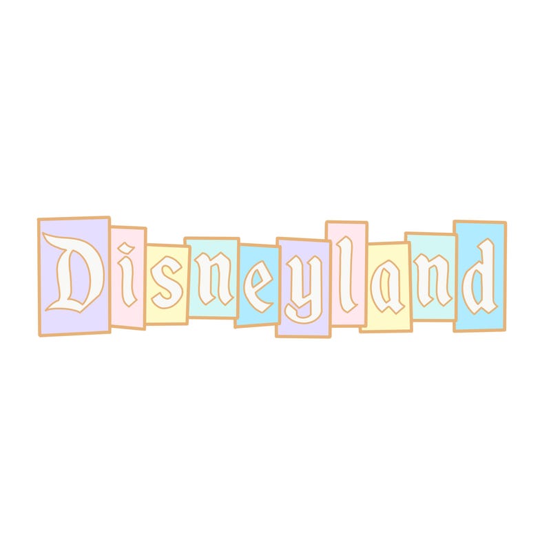 Disneyland Sign - Etsy