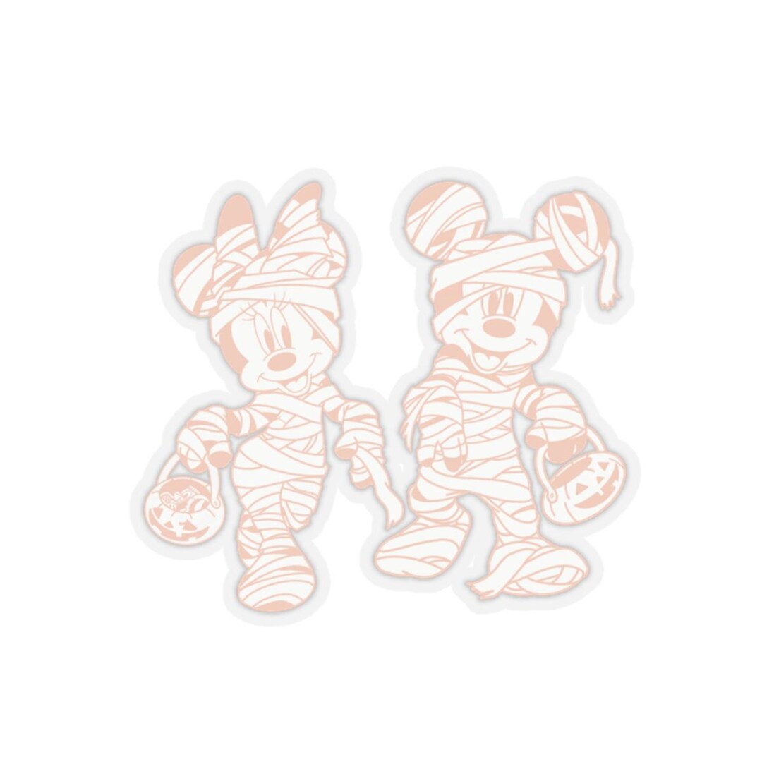 Mummy Crew Stickers, Decals, Transparent, Disney, Disneyland, Minnie ...
