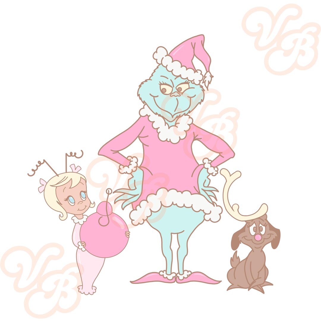 Grinch Crew PNG, Sublimation, Christmas, Max, Cindy - Etsy