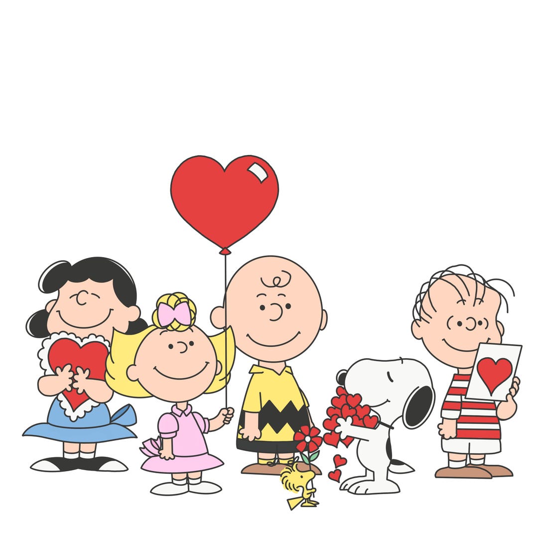 Char Brown, Snoop, Lucky, Png, Sally, Linus, Woodstock, Valentines Day ...