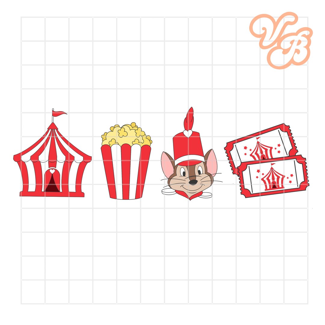 Dumbo, Valentine’s Day, Love, Circus,pop Corn, Ball, Disney, Disneyland ...