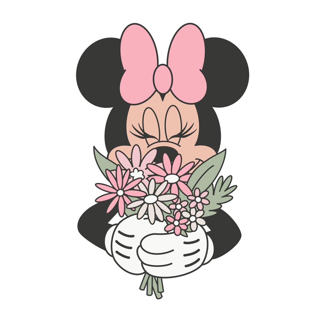 Flower Bouquet, Flowers, Minnie Mouse, Valentines, Springs, Png, Beach ...