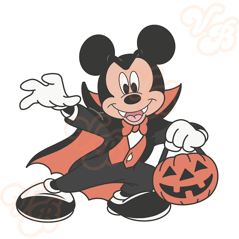 Vampire Mickey Mouse PNG, Sublimation, Minnie Mouse, Disney, Mickey ...