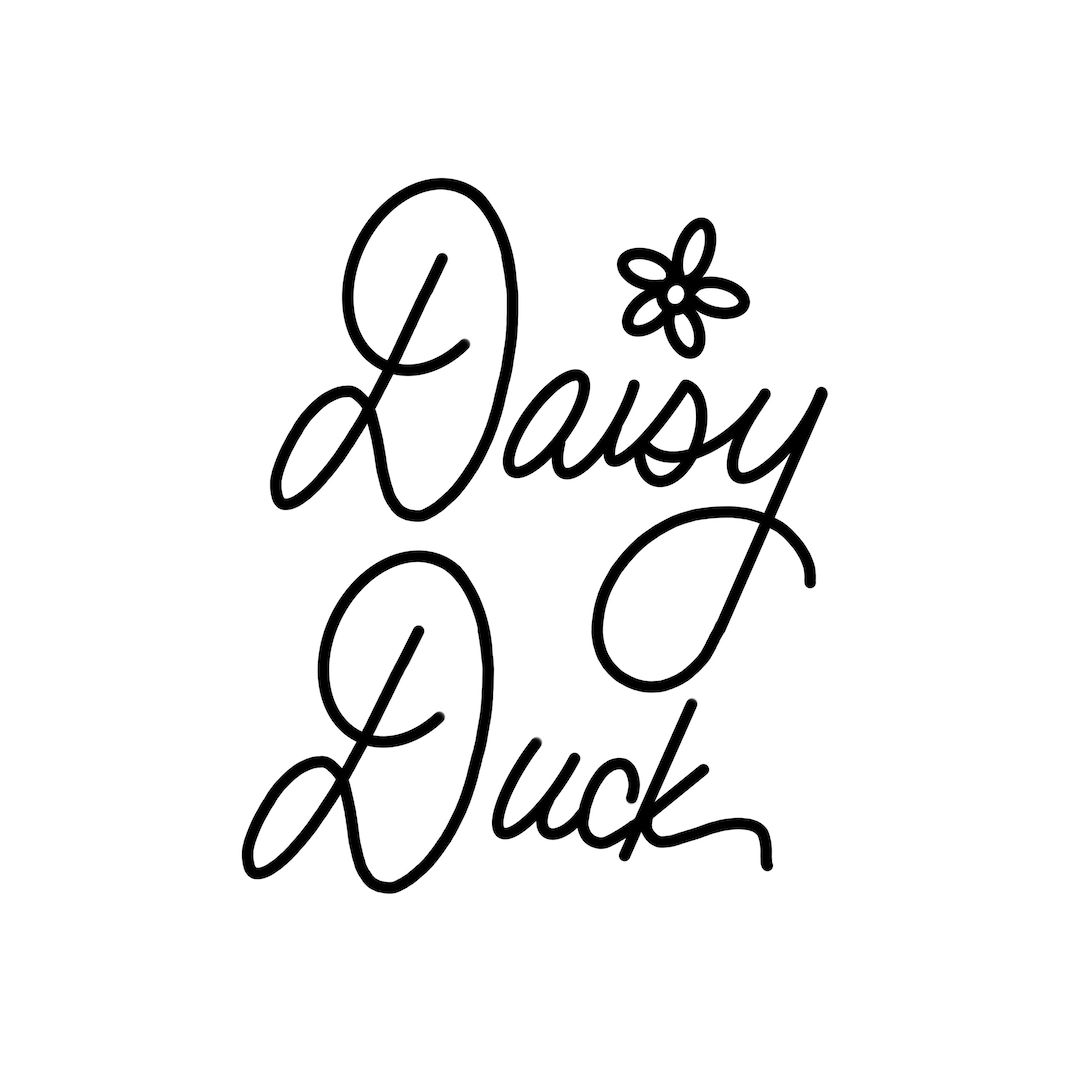 Signature, Handwriting Autograph, Daisy Duck, Minnie Mouse, Disneyland ...