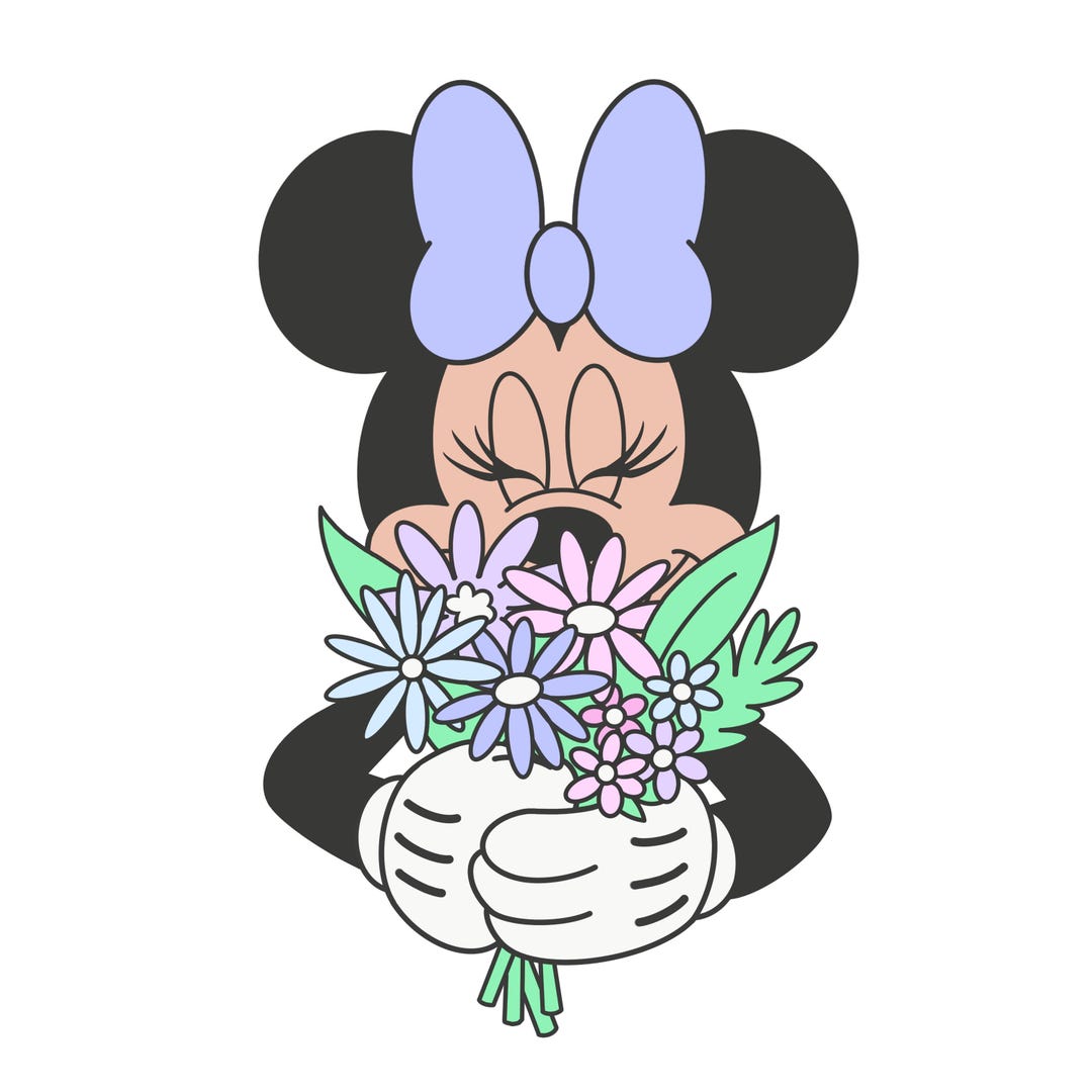 Flower Bouquet, Flowers, Minnie Mouse, Valentines, Springs, Png, Beach ...